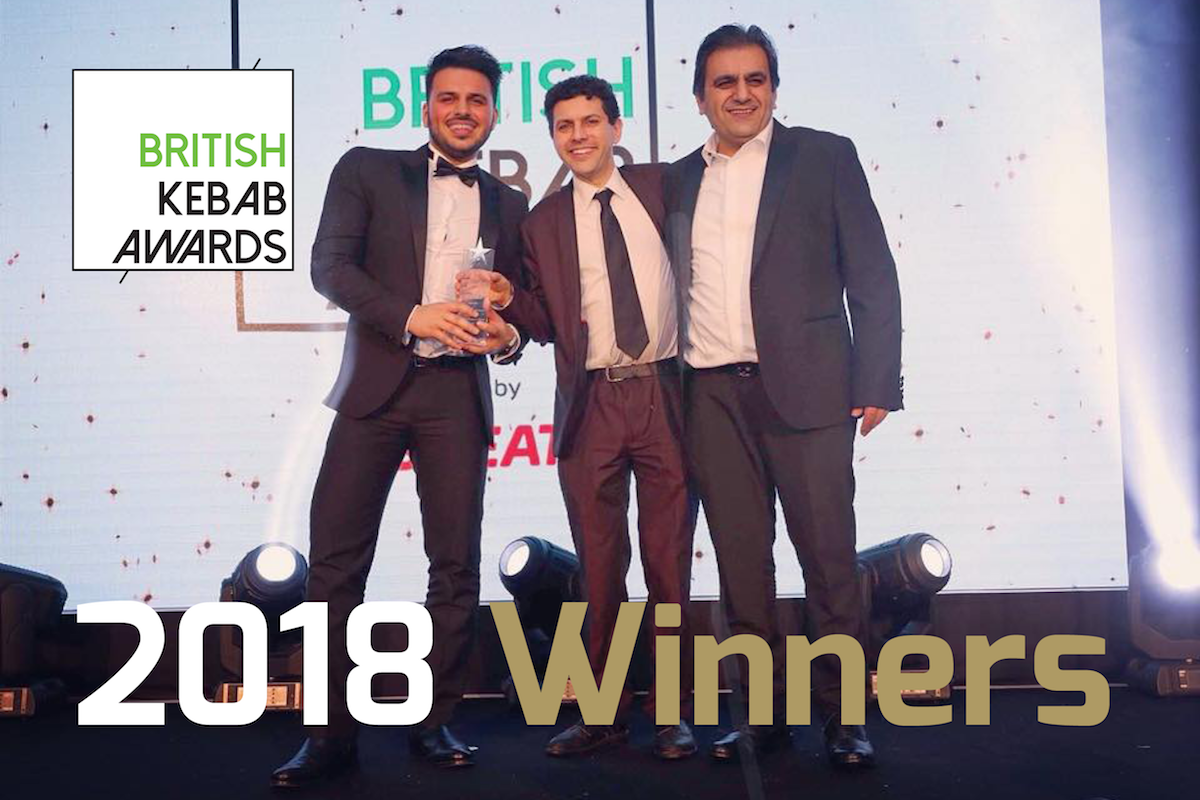 British kebab awards finalists and winner 2018 - Congratulations